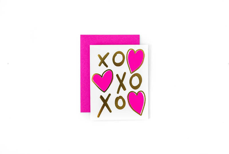 XOXO Greeting Card – Sweet Caroline Designs