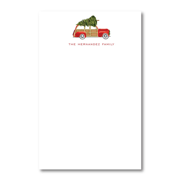 Christmas Car Notepad – Sweet Caroline Designs