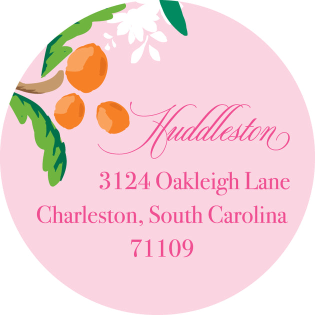 Citrus Garden Return Sticker – Sweet Caroline Designs