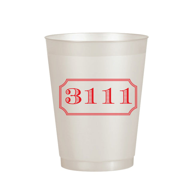 Numbers Crest Cup – Sweet Caroline Designs