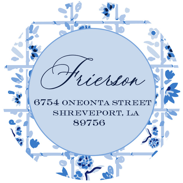 Bespoke Blue Return Sticker – Sweet Caroline Designs