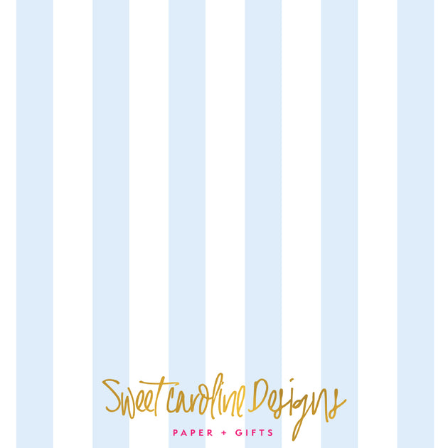 Blue Bassinet Calling Card – Sweet Caroline Designs