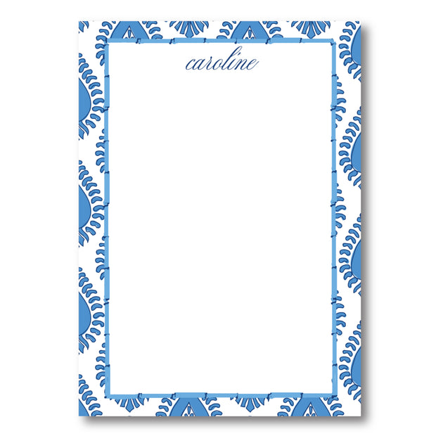 Blue Paisley Notepad – Sweet Caroline Designs