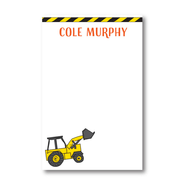 Construction Notepad – Sweet Caroline Designs