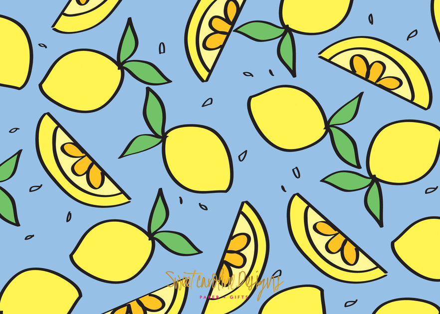 Lemon Stationery – Sweet Caroline Designs