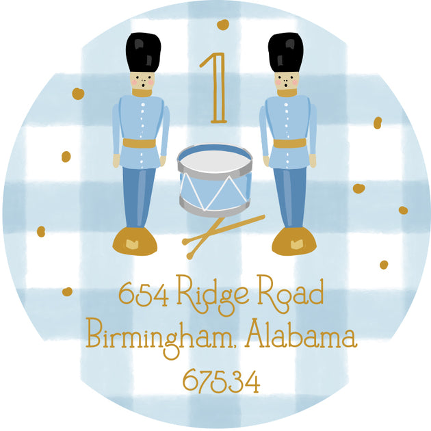 Little Boy Soldier Return Sticker – Sweet Caroline Designs