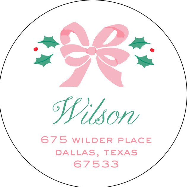 Margot Ribbons Return Sticker – Sweet Caroline Designs