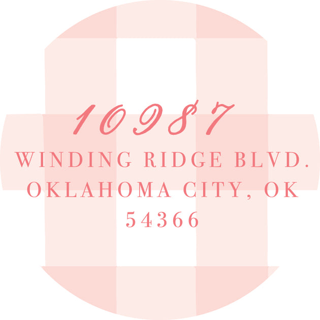 Pink Bonnet Return Sticker – Sweet Caroline Designs