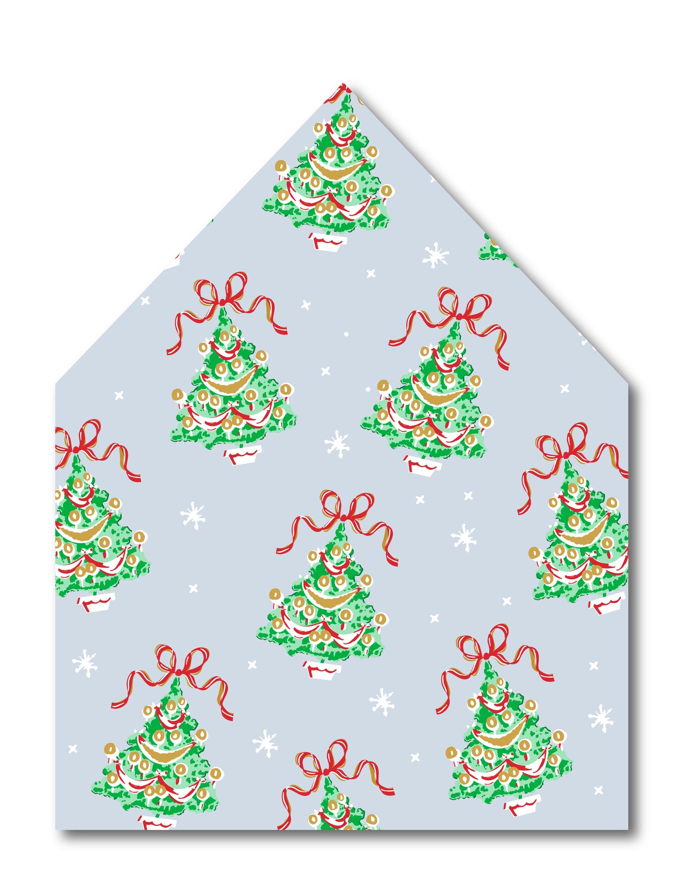 Vintage Blue Tree Envelope Liner – Sweet Caroline Designs